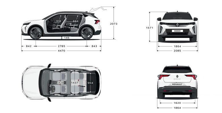 Renault Scenic E-Tech electric - sähköinen perheauto